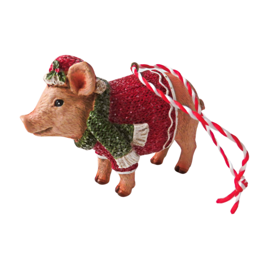 Pig tree decoration - Lets Enjoy the Little Things